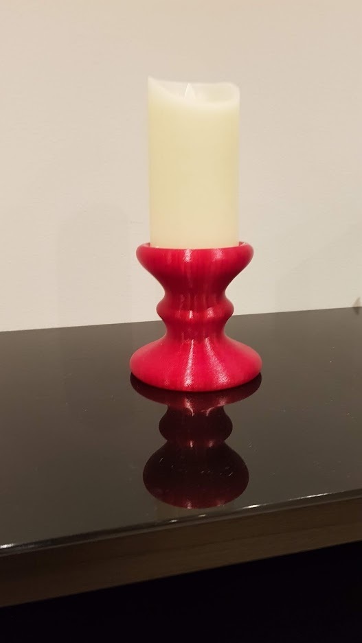 STL file Candlestick for 76 mm candles 🕯️ ・3D printer design to ...
