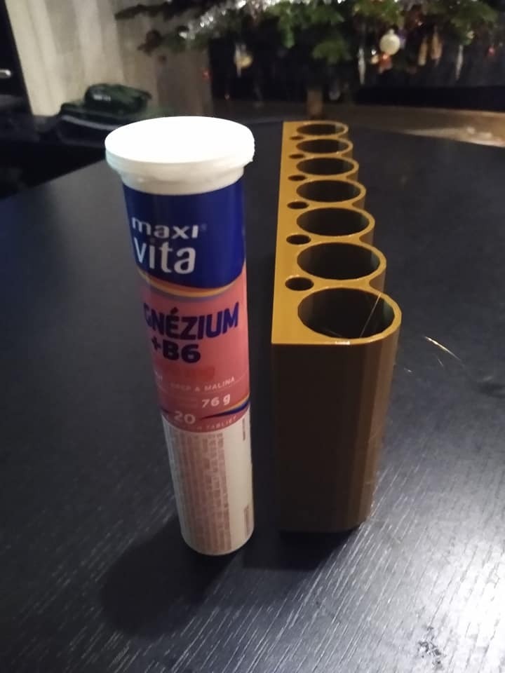 STL file box effervescent tablets 📦 ・3D printing template to download・Cults