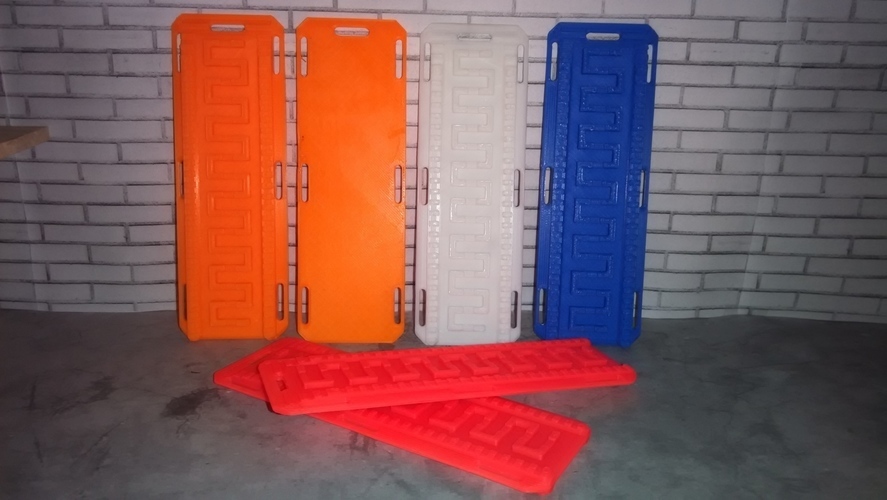 STL file Scale 1/10 car rescue board 🚗 ・Template to download and 3D ...