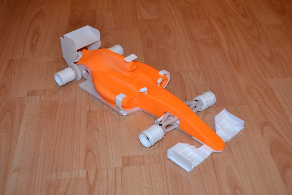 3D printing OpenRC F1 car - 1:10 RC Car・Cults