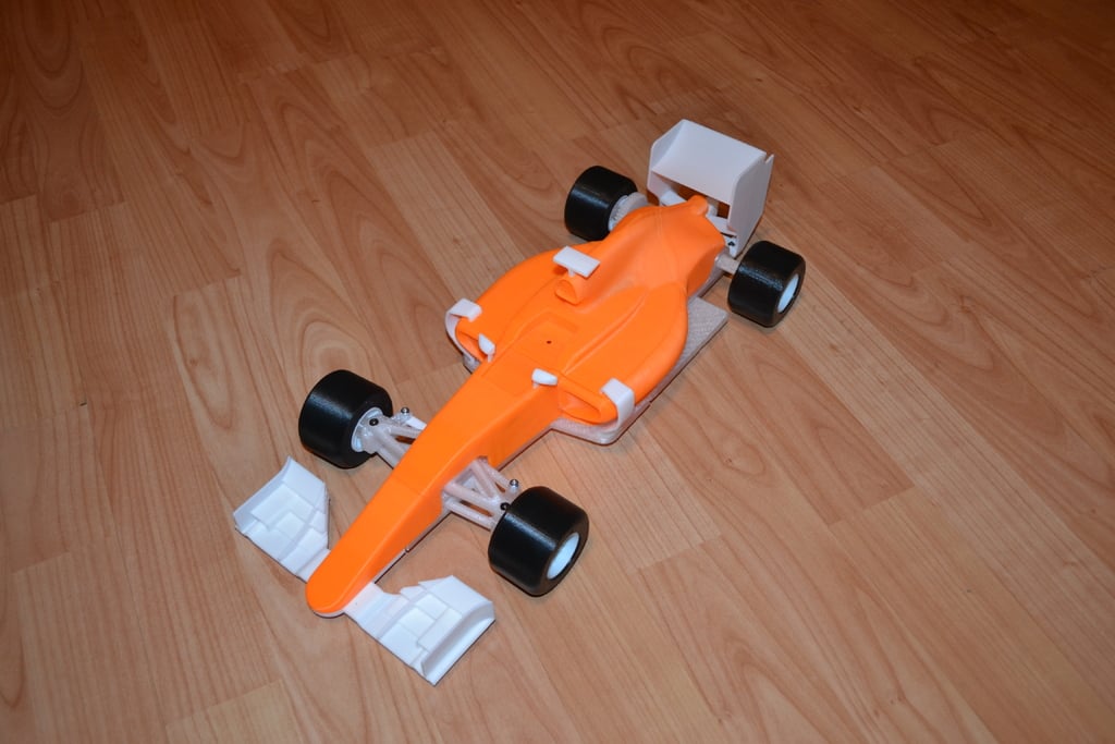 3D printing OpenRC F1 car - 1:10 RC Car・Cults