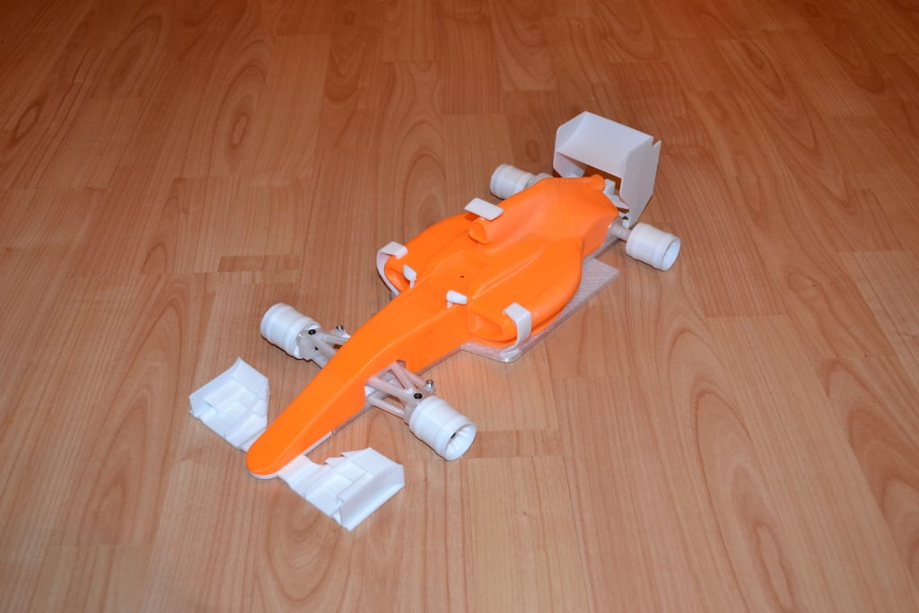 3D printing OpenRC F1 car - 1:10 RC Car・Cults
