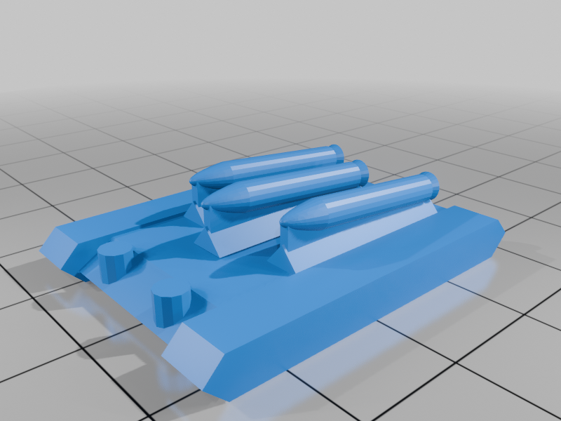 👹 Missile Tanks・Free 3D File for ・Cults