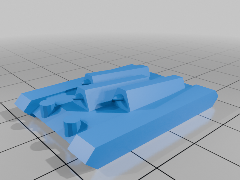 👹 Missile Tanks・Free 3D File for ・Cults