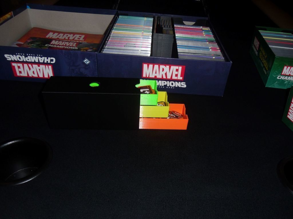 ♟ Marvel Champions - Organizer・Free STL File for ・Cults