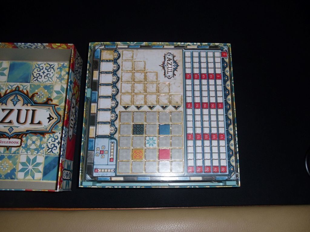 🔮 Azul + Crystal Mosaic - Organizer・Free STL File for ・Cults