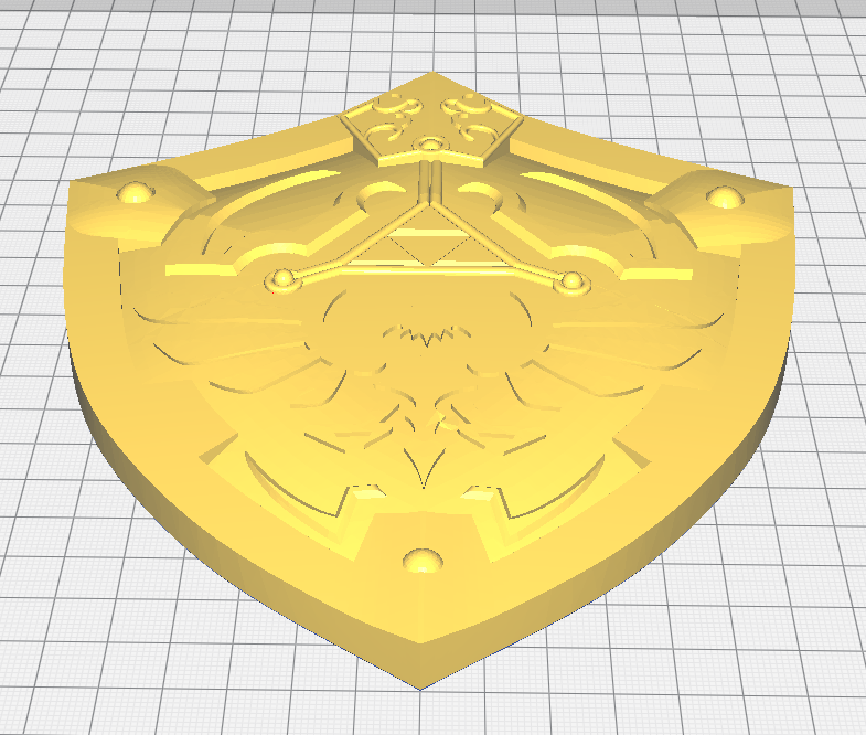 🛡️ Hyrule shield・ 3D File for ・Cults