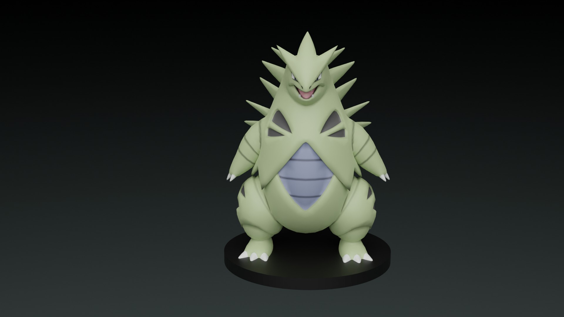 STL file POKEMON TYRANITAR 🐉 ・3D printer model to download・Cults