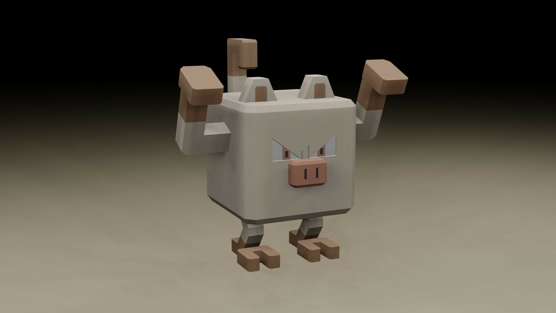 Archivo STL gratuito POKEMON QUEST mankey 🐉 ・Design para impresora 3D ...