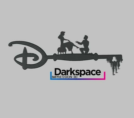 STL file Disney Cinderella Key 🔑 ・Model to download and 3D print・Cults