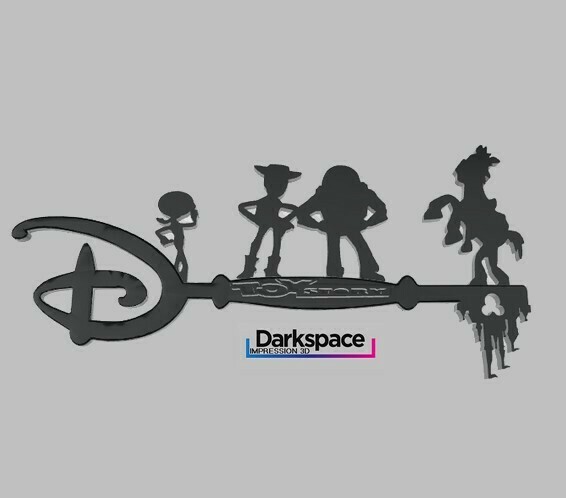 STL file Toy Story Disney Key 🔑 ・3D printable model to download・Cults