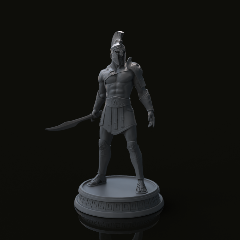 🎨 Spartan・ STL File for ・Cults