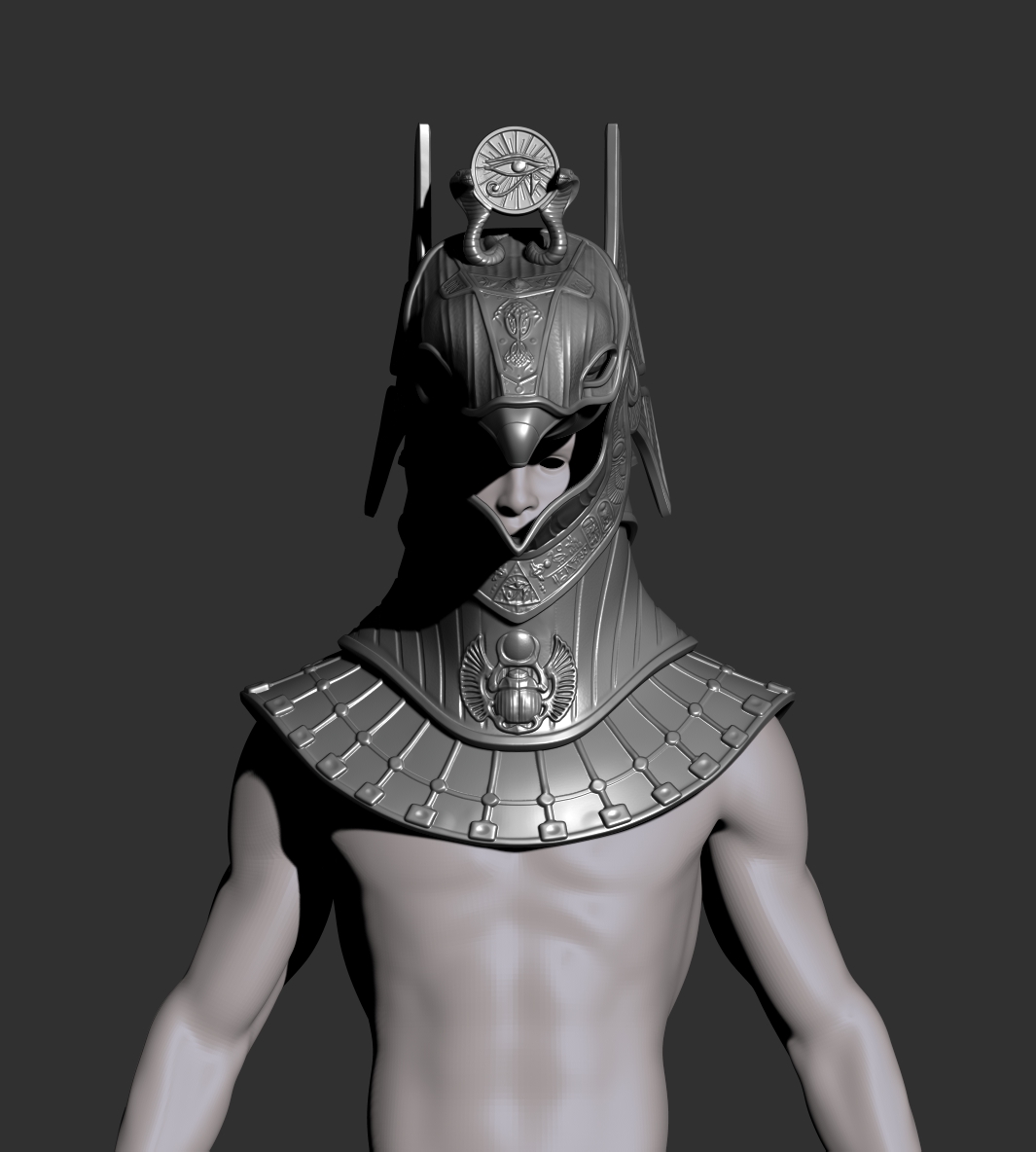 STL file Horus helmet v2 🪖 ・3D print model to download・Cults