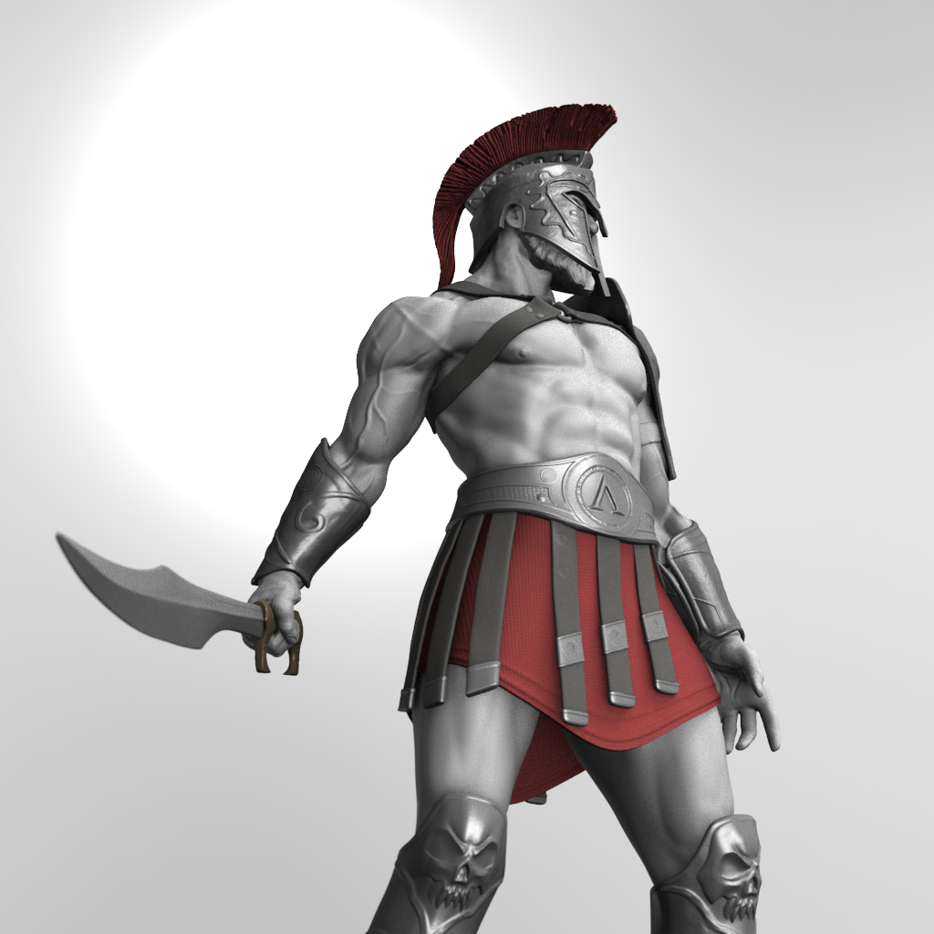 STL file Spartan 🎨 ・3D printing idea to download・Cults