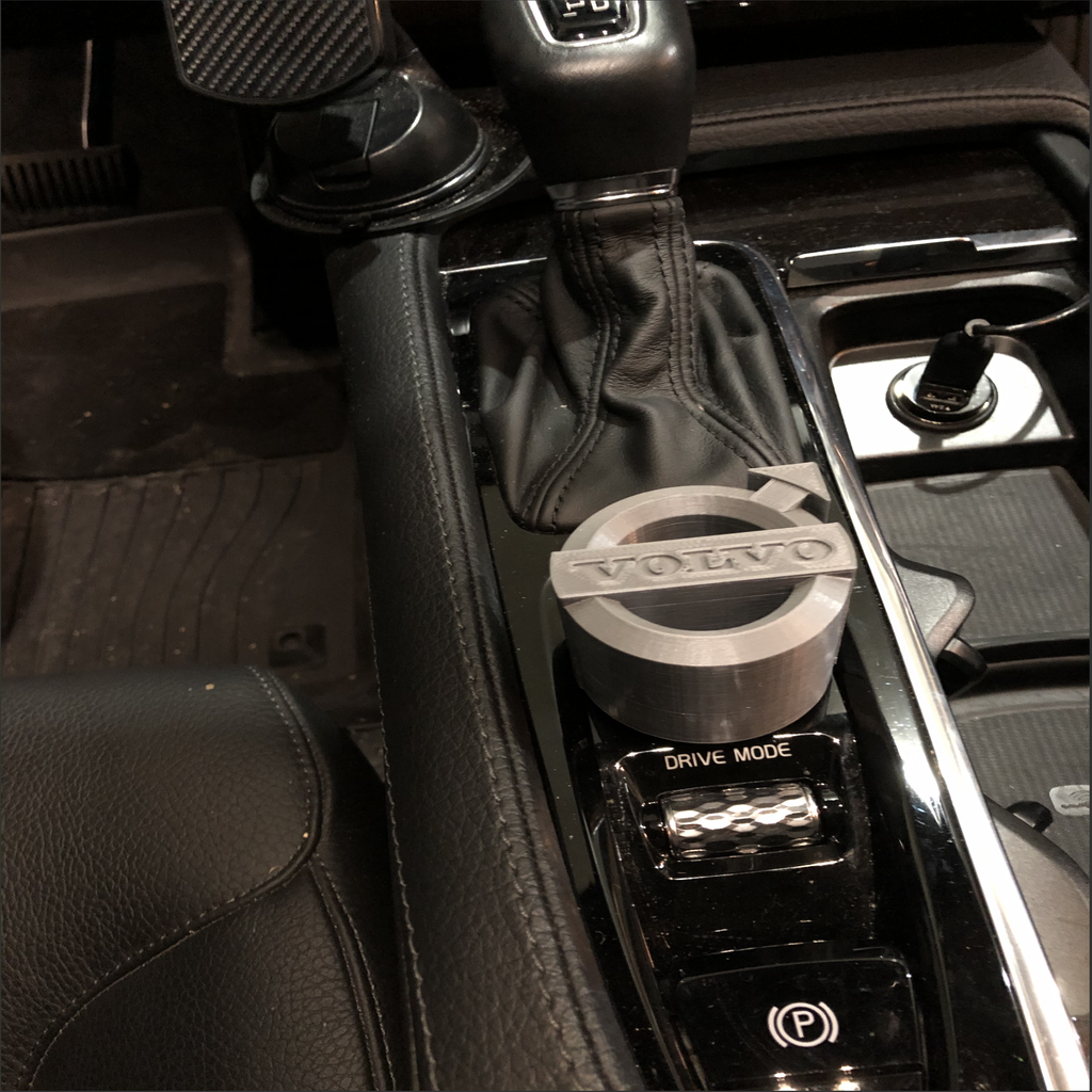 ⚽ Volvo Ignition Dial Charm・Free STL File for ・Cults