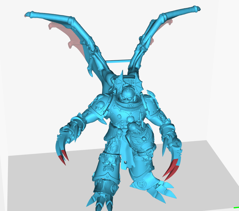 🤴 chaos raptor lord/ demon prince・Free 3D File for ・Cults