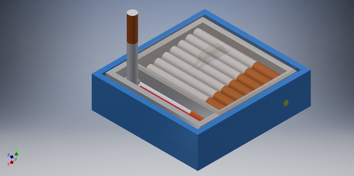 🚬 CIGARETTE DISPENSER・ STL File for ・Cults