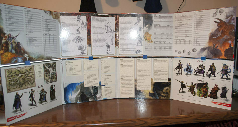 🧸 DM Screen Stacker clip・Free 3D File for ・Cults