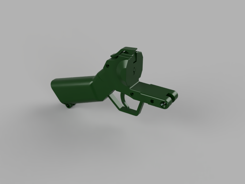 🔫 40mm Grenade pistol A-body・ STL File for ・Cults