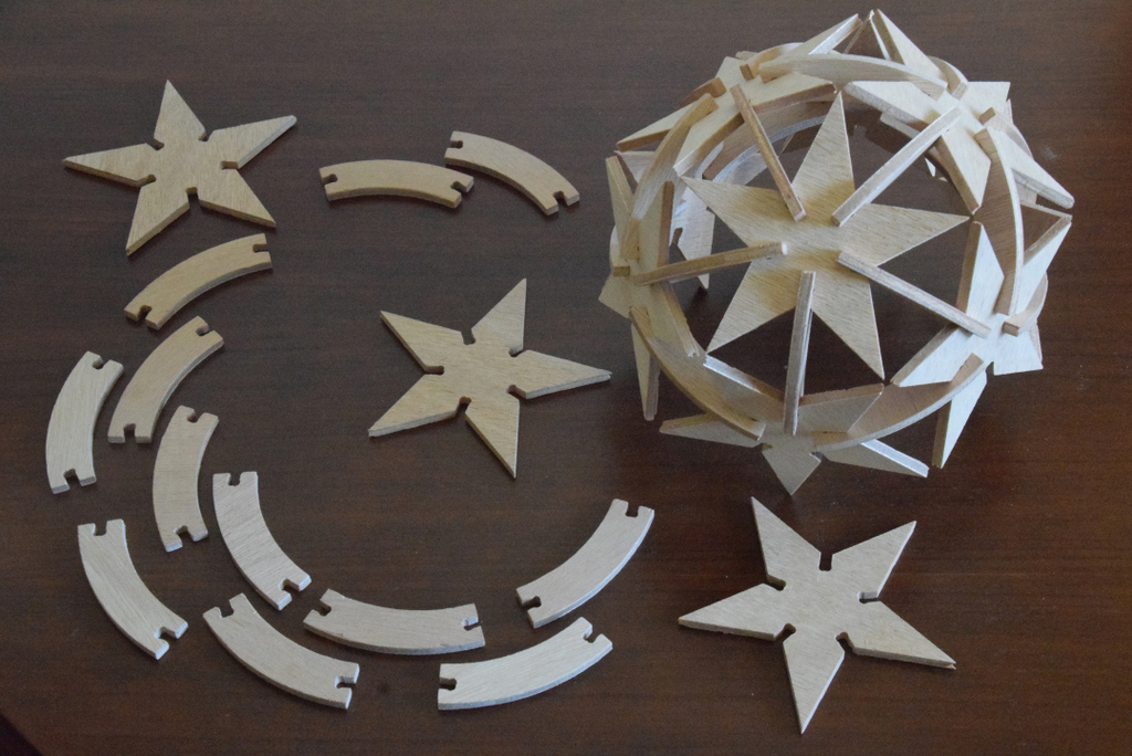 Free 3D file Festive Harmony - Star version for CNC/Laser ⭐ ・3D ...