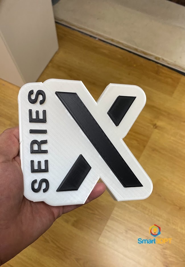 STL file xbox series x logo 🎮 ・3D printing idea to download・Cults