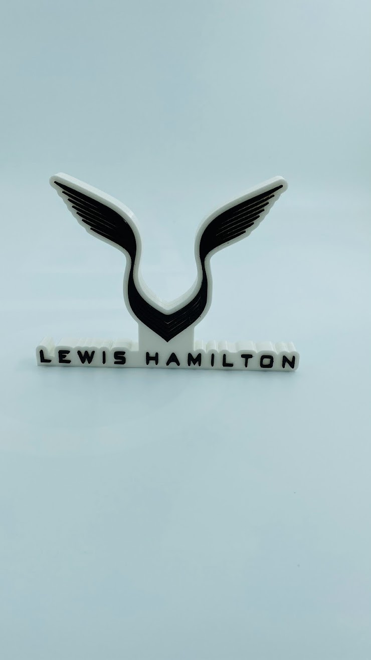 STL file hamilton logo 🚗 ・3D printable model to download・Cults