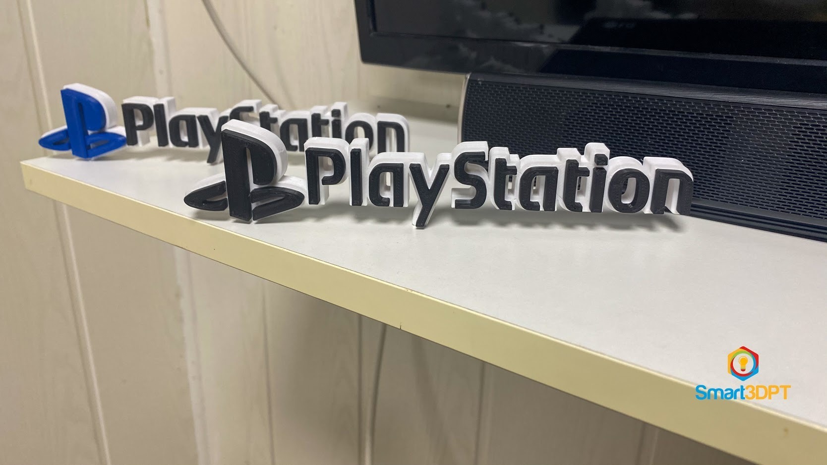STL file playstation logo 🎮 ・3D printing model to download・Cults