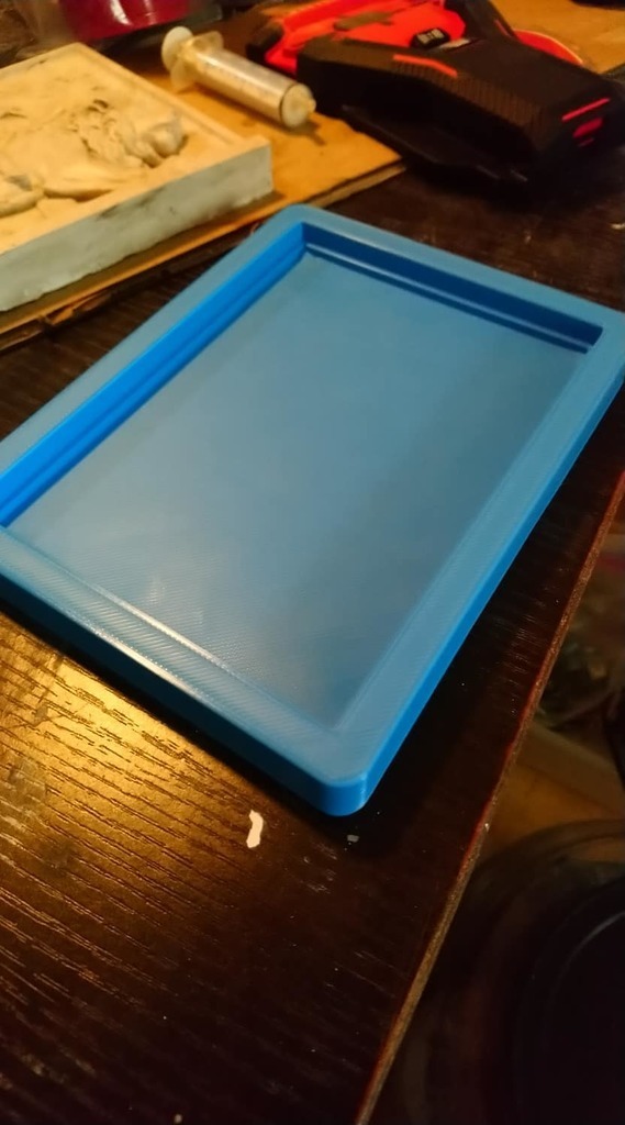 🕯️ Simple Decorative Tray/Dish・Free STL File for ・Cults