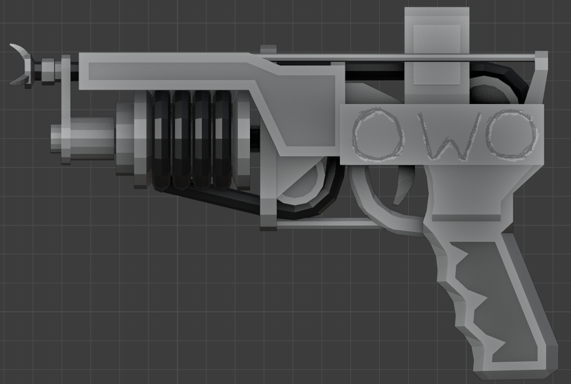 Arquivo grátis 3D Pistola de agarre owo 📱 ・design para impressão 3D e ...