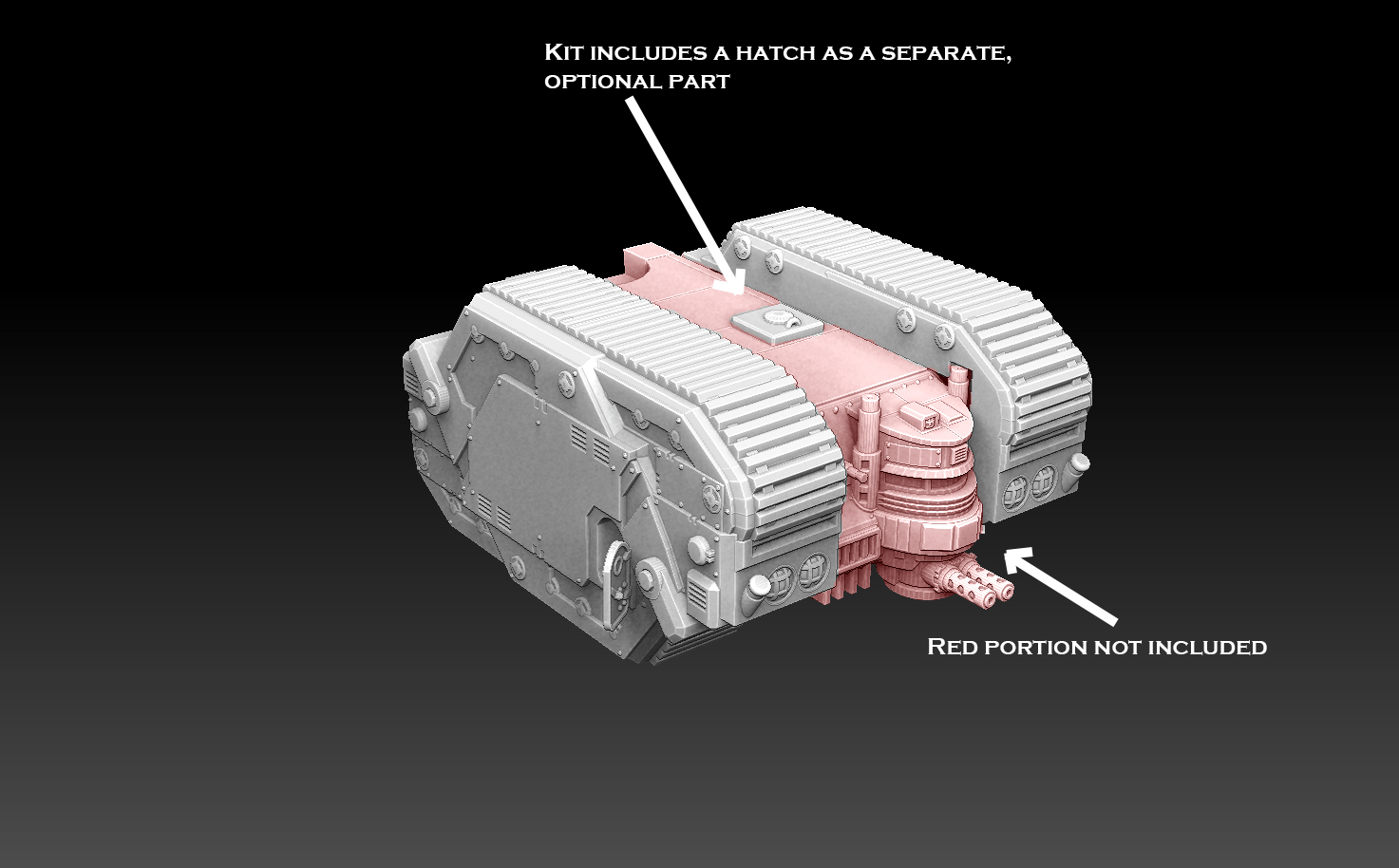 🪖 Rhomboid Tank Tracks・ 3D File for ・Cults