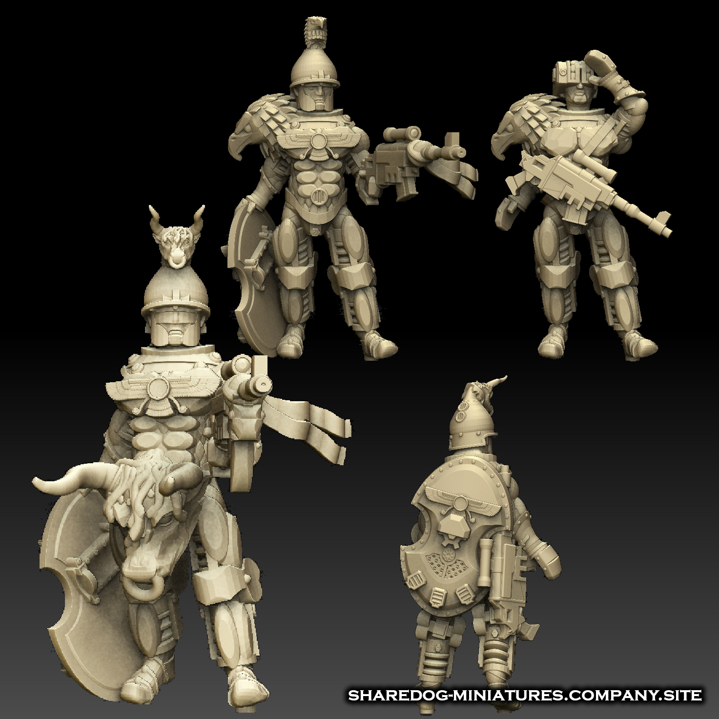 3D file Space Persian Megapack 1 🛰 ・Model to download and 3D print・Cults