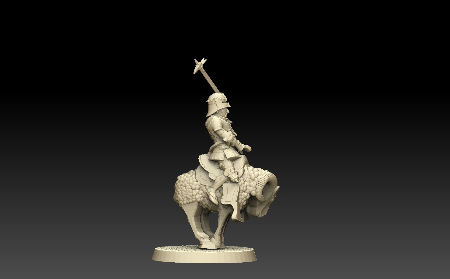 3D file Ram Knights Megapack 🐏 ・3D printing model to download・Cults