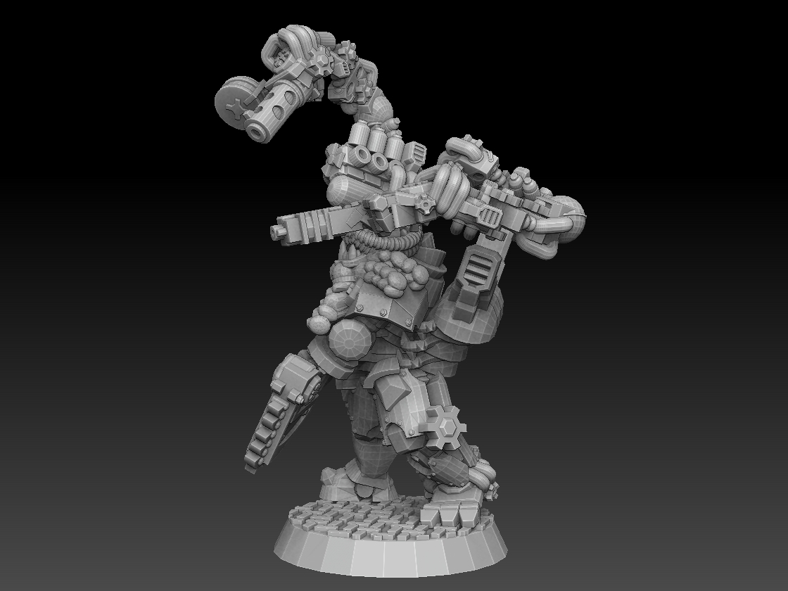STL file Ork Astroknight Megapack 🪖 ・3D printer model to download・Cults