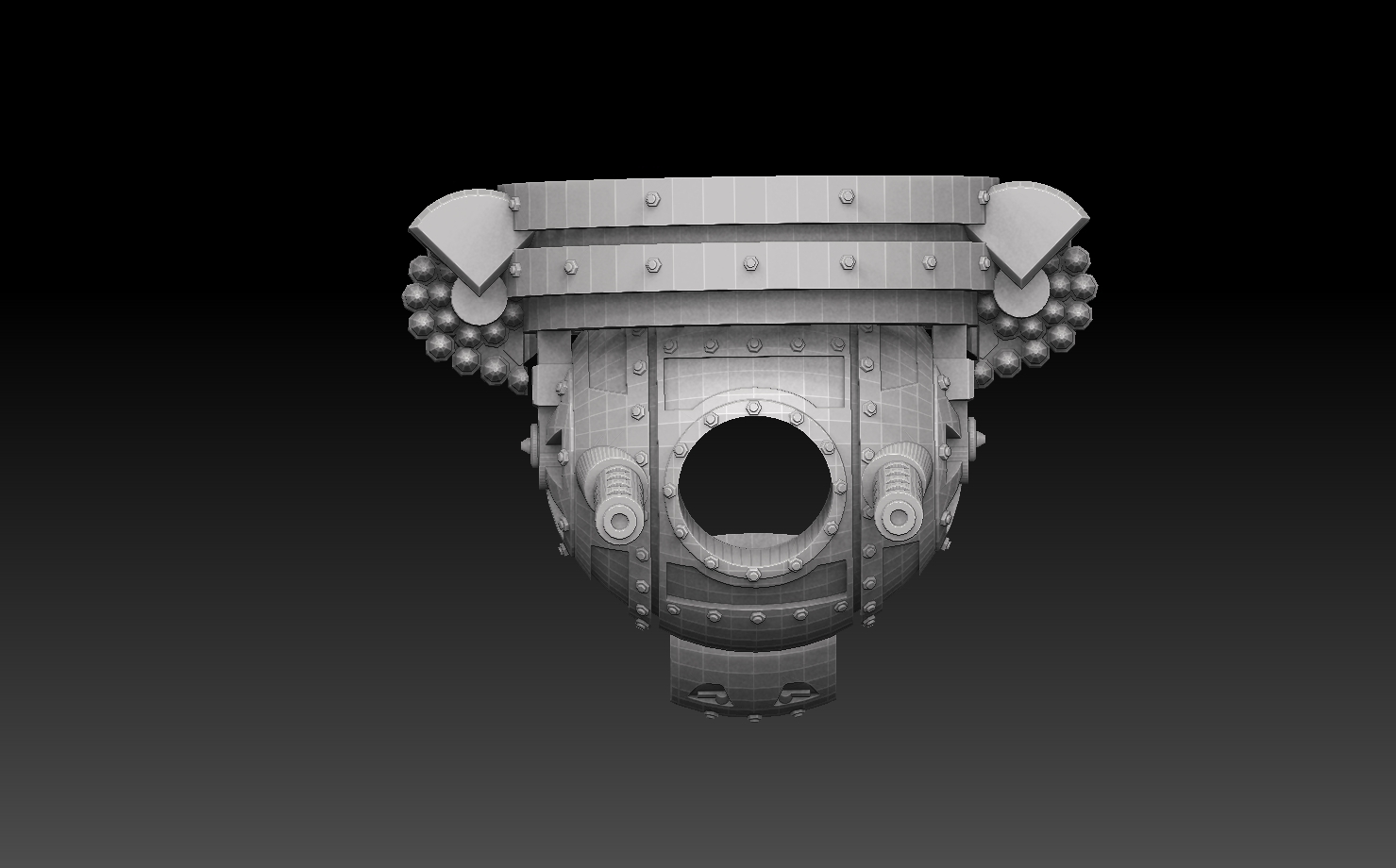 Ball Turret・ 3D File for ・Cults