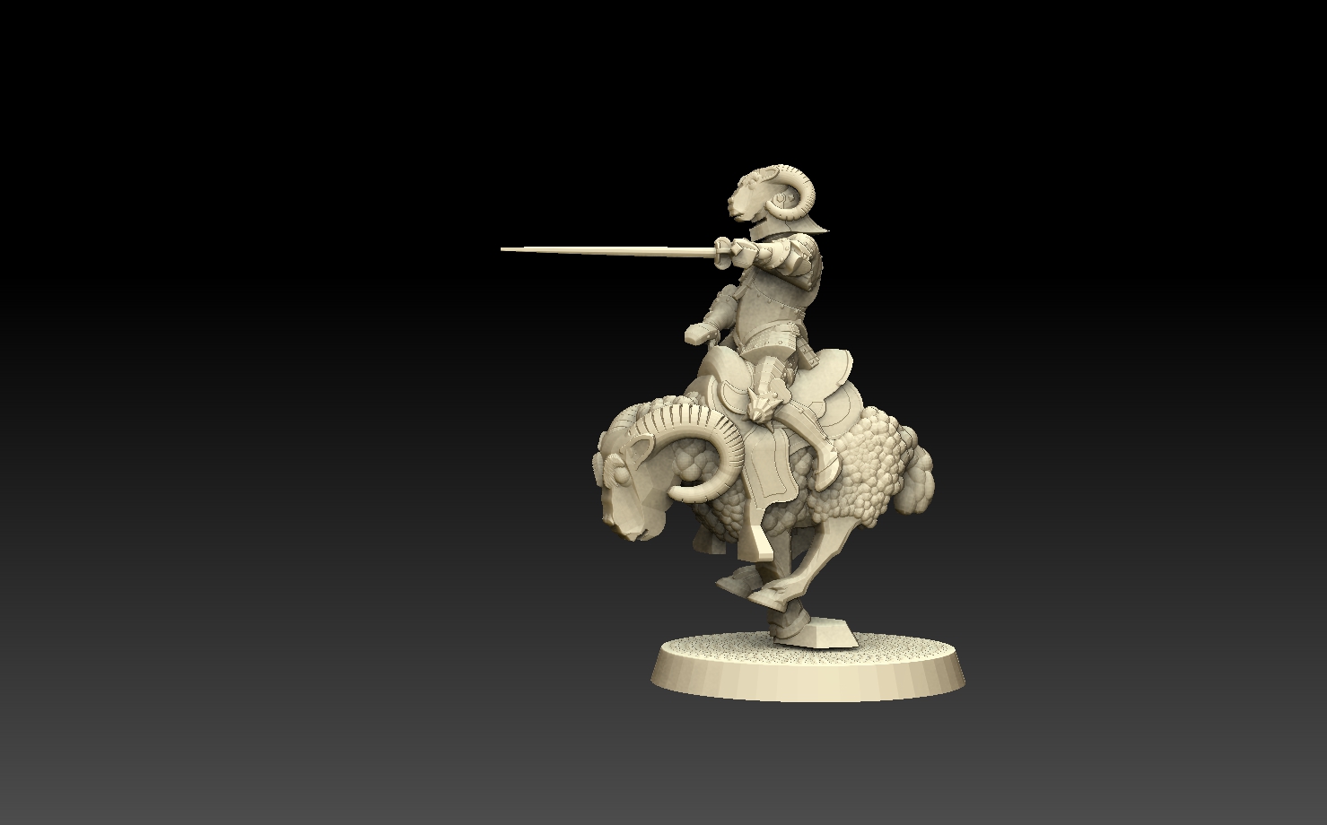 3D file Ram Knights Megapack 🐏 ・3D printing model to download・Cults