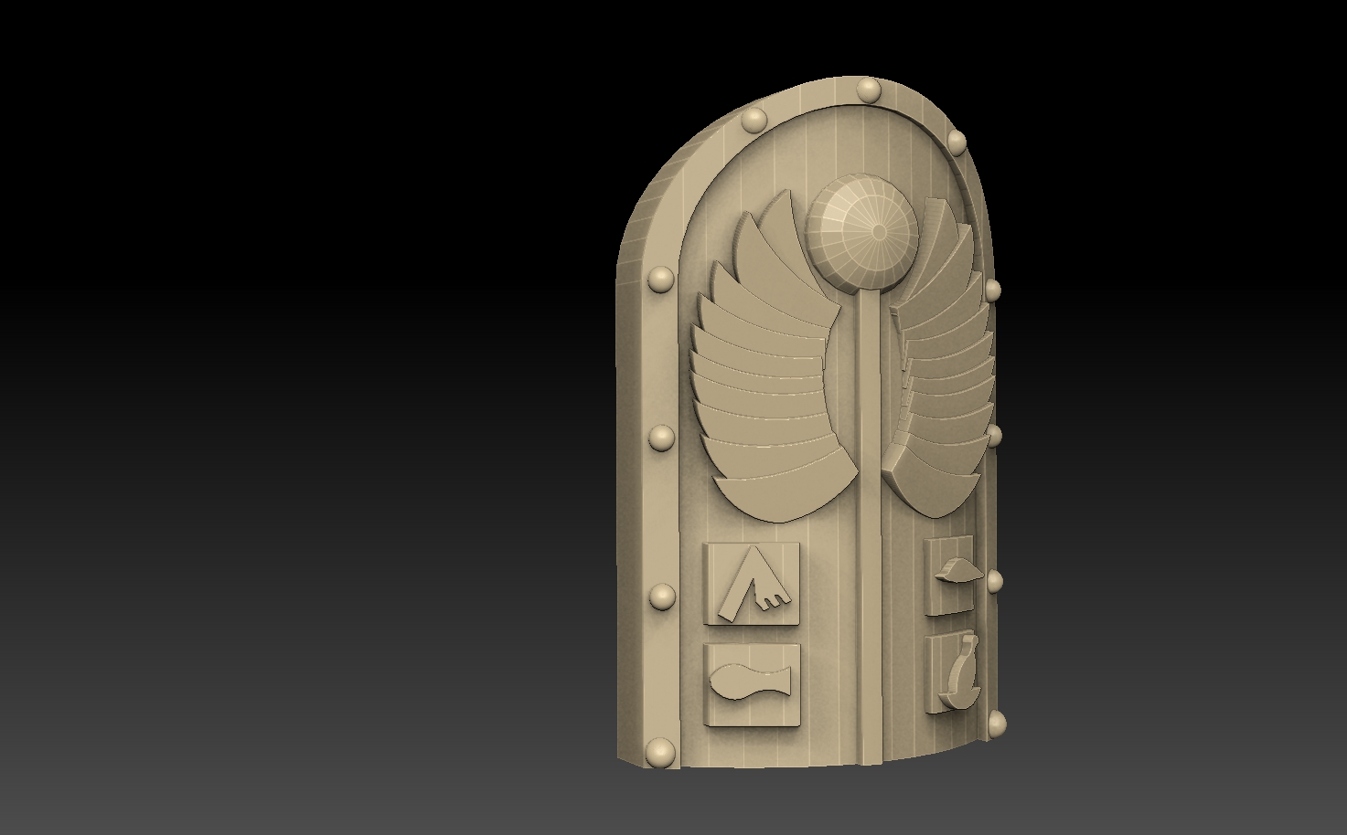 3D file Egyptian Shield Pack 🛡️ ・Design to download and 3D print・Cults