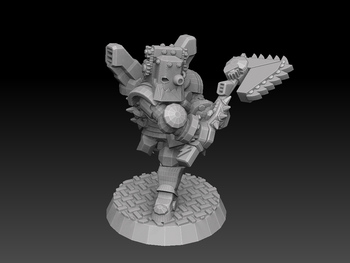 STL file Ork Astroknight Megapack 🪖 ・3D printer model to download・Cults