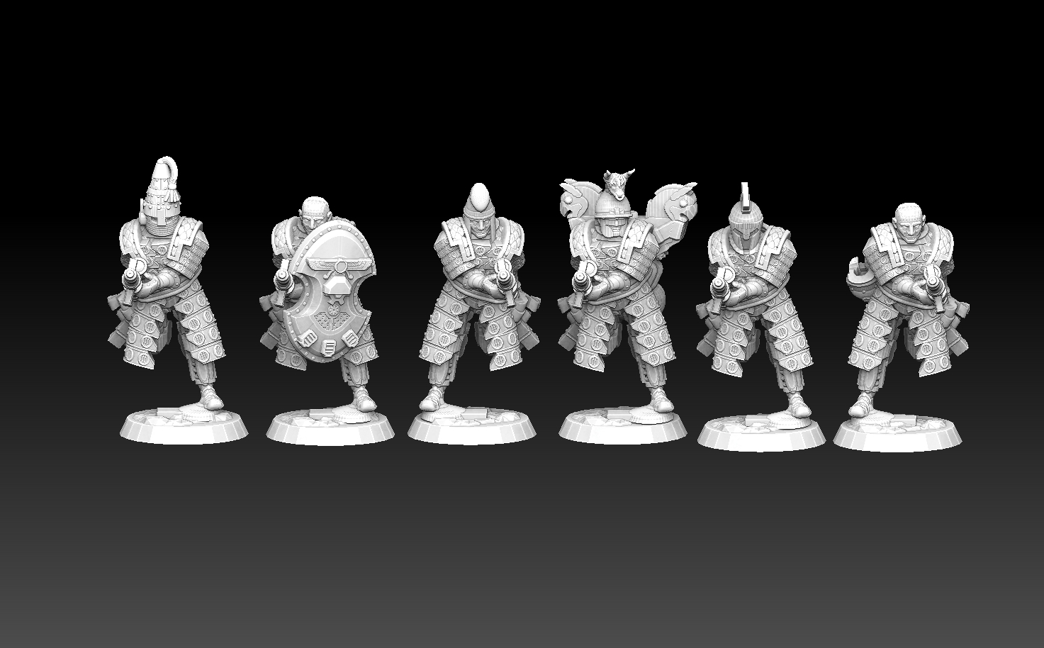 🛰 Space Persian Immortals・ 3D File for ・Cults