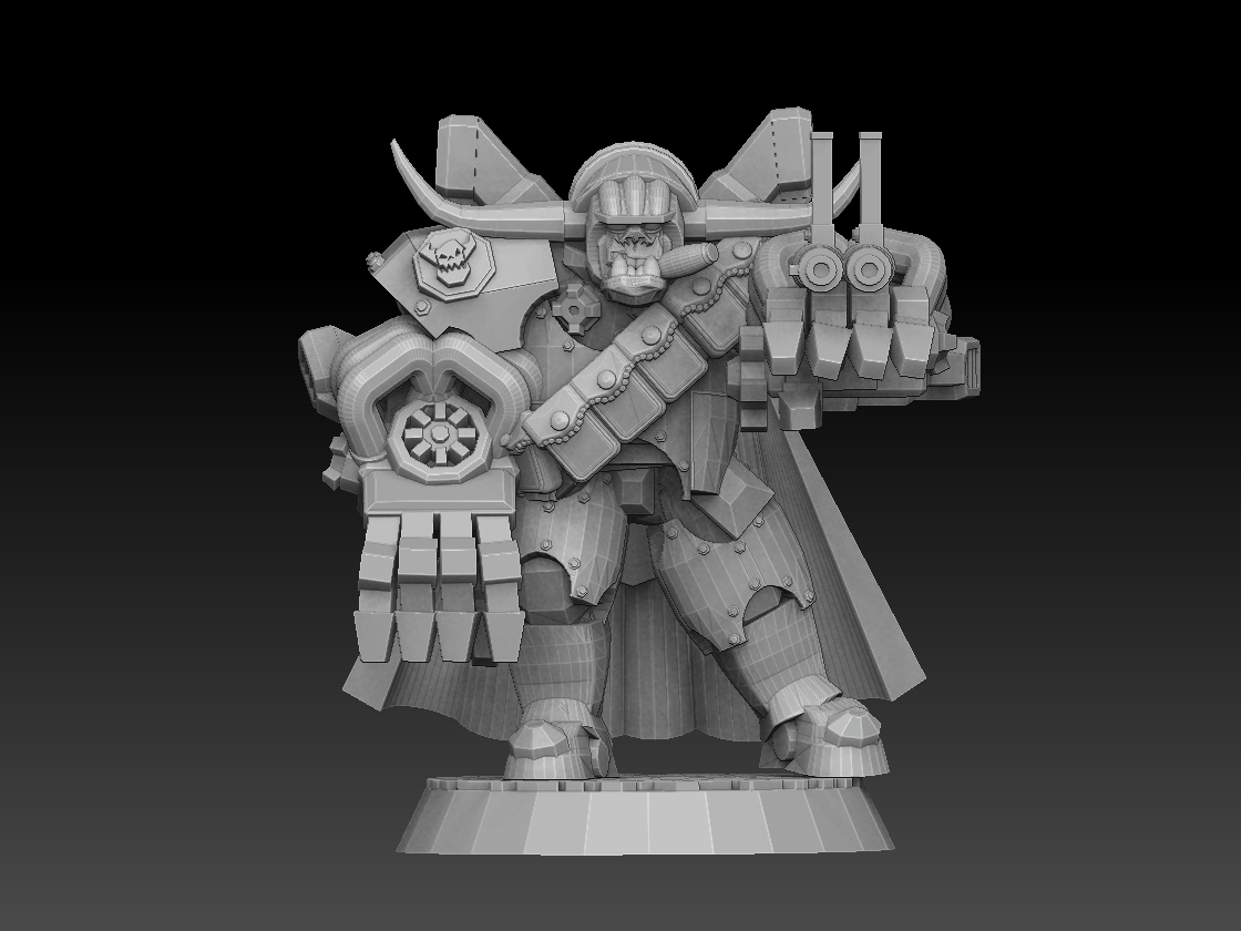 STL file Ork Astroknight Megapack 🪖 ・3D printer model to download・Cults