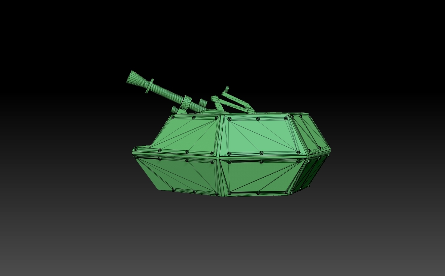 🔫 Anti Air Gun Turret Pillbox・ STL File for ・Cults