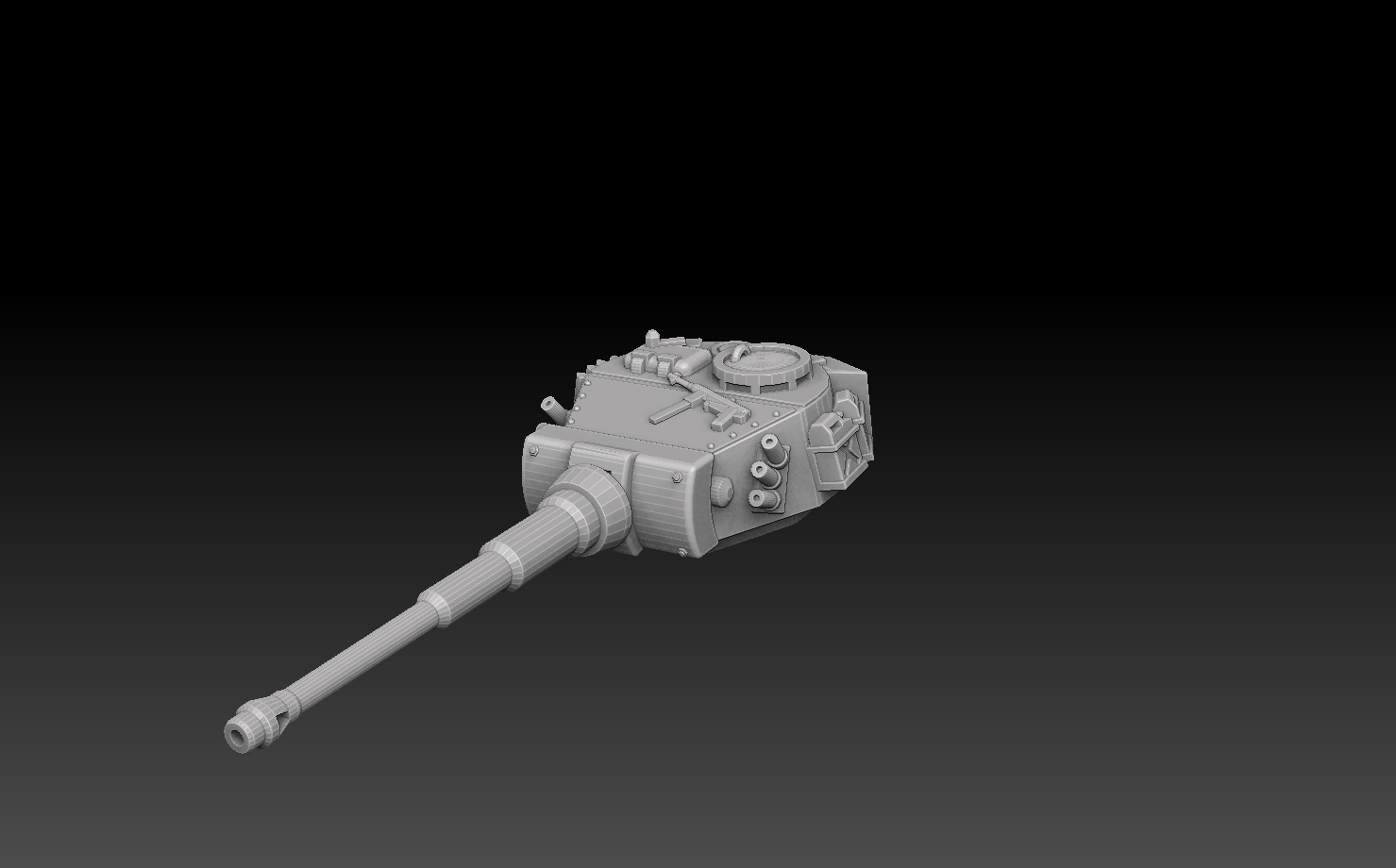 STL file Tiger Tank Turret 🐅・Model to download and 3D print・Cults