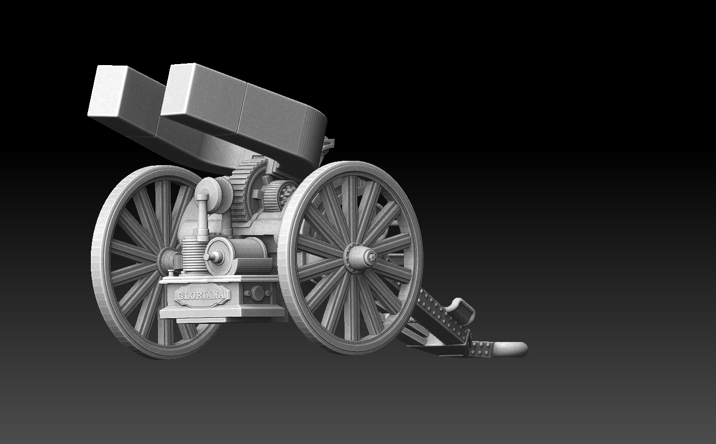 Free STL file Steampunk Magnetic Mortar 🧲 ・3D printing model to ...