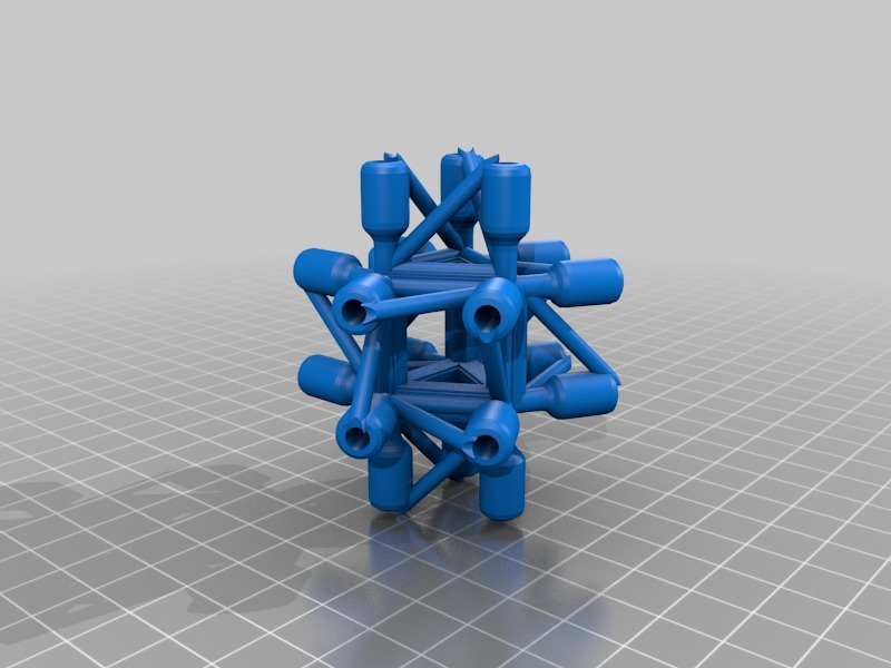 Free 3D file Modular Beam Nodes Set 💭 ・3D printing design to download・Cults
