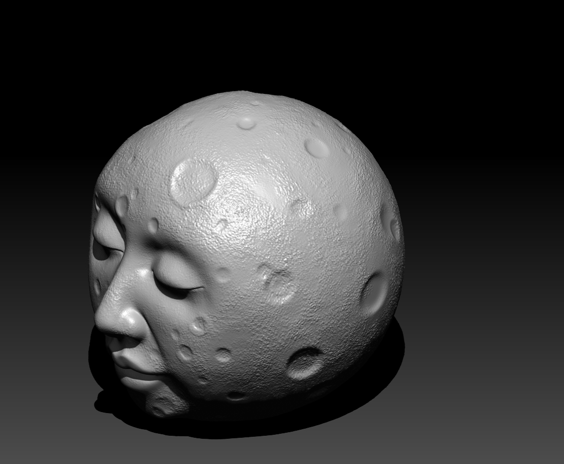 🌙 The face of the moon・ 3D File for ・Cults