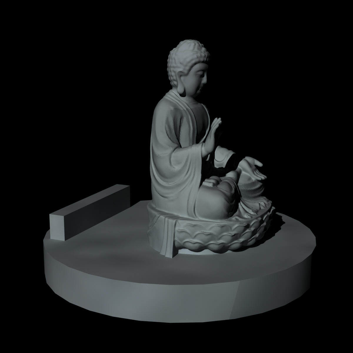 Free STL file buda support 🎨・Design to download and 3D print・Cults