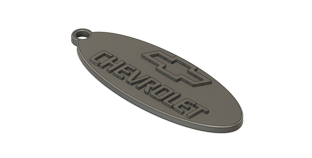 Free 3D file Chevrolet Keychain (2) 🚙 ・3D print object to download・Cults