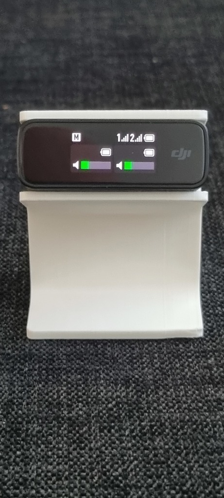 🧞‍♂️ DJI Mic Receiver Table Stand・Free 3D File for ・Cults