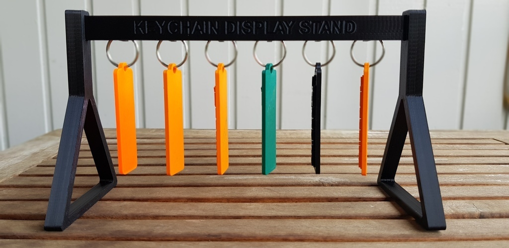 🗝️ KeyChain Display Stand・Free 3D File for ・Cults