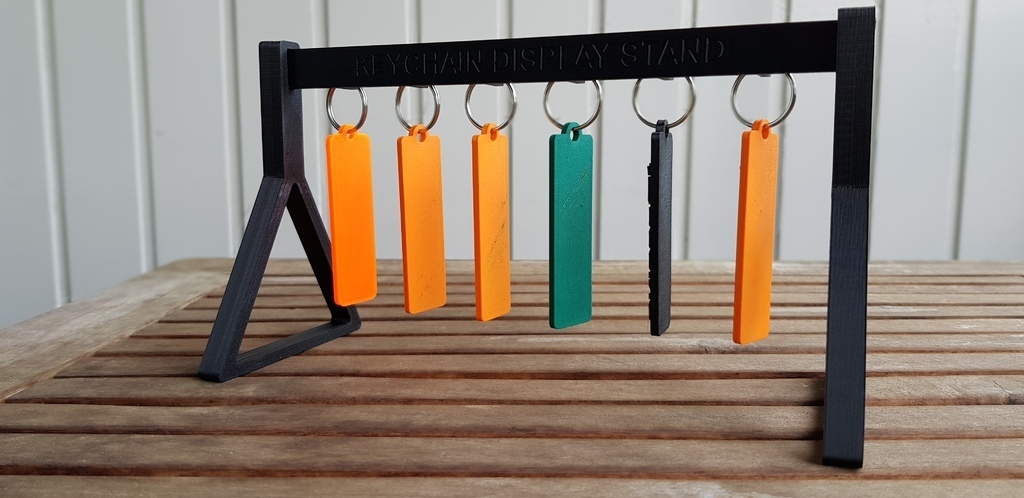 🗝️ KeyChain Display Stand・Free 3D File for ・Cults