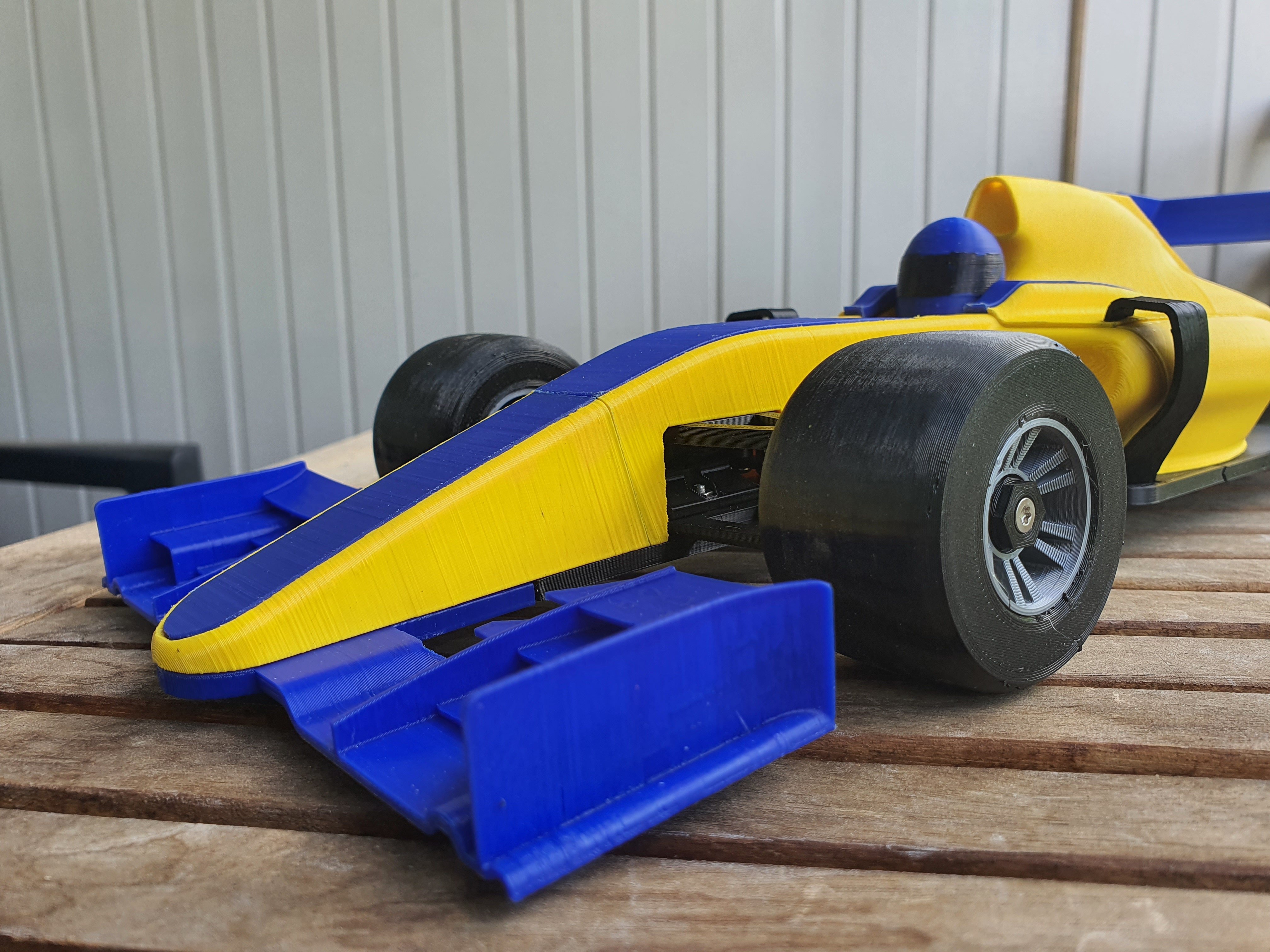 3D printing OpenRC F1 car - 1:10 RC Car・Cults
